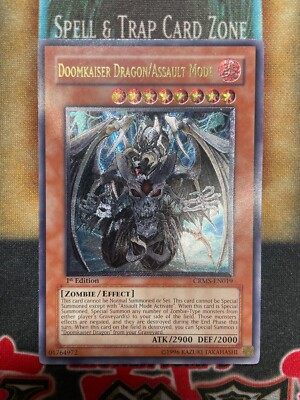 Yugioh Doomkaiser Dragon/Assault Mode CRMS-EN019 Ultimate Rare 1st Ed ...