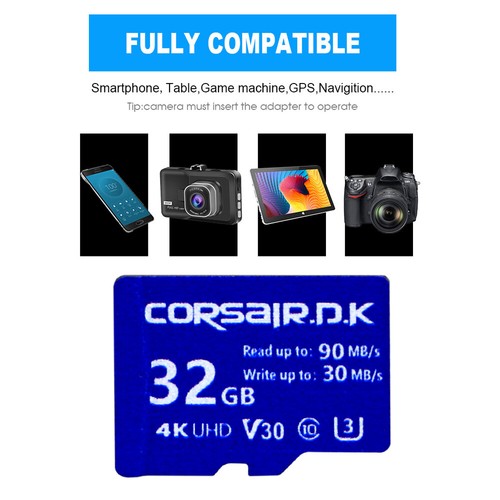 High Speed Memory For Camera Recorder Micro TF Card 32GB TF Card Ultra ...