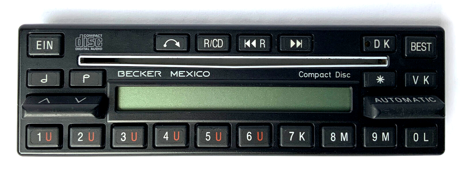 Bedienteil komplett Becker Mexico Compact Disc BE 860 control unit ...