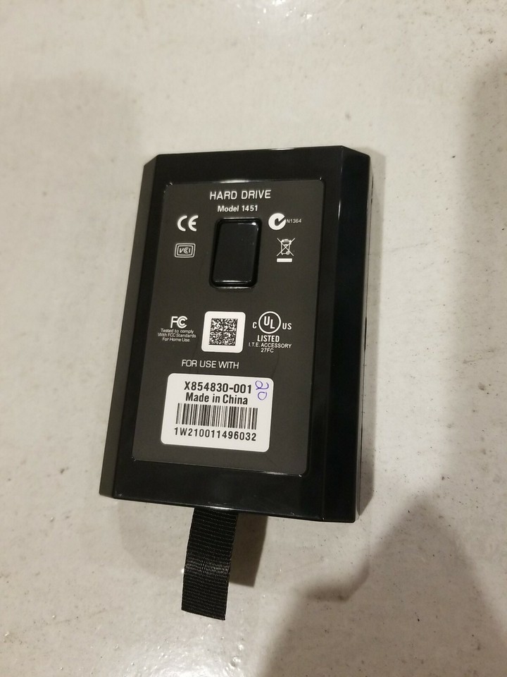 OEM Official Xbox 360 Slim 20GB Hdd Internal Hard Drive | eBay