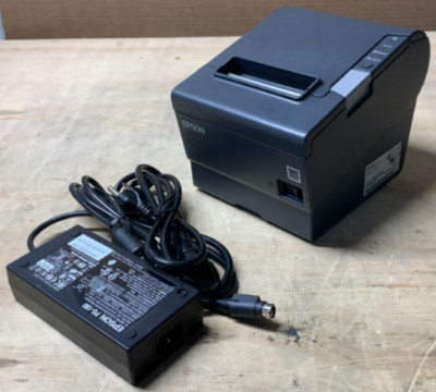 Epson TM-T88V M244A POS USB Thermal Receipt Printer P02 II GA 00 w/ AC ...