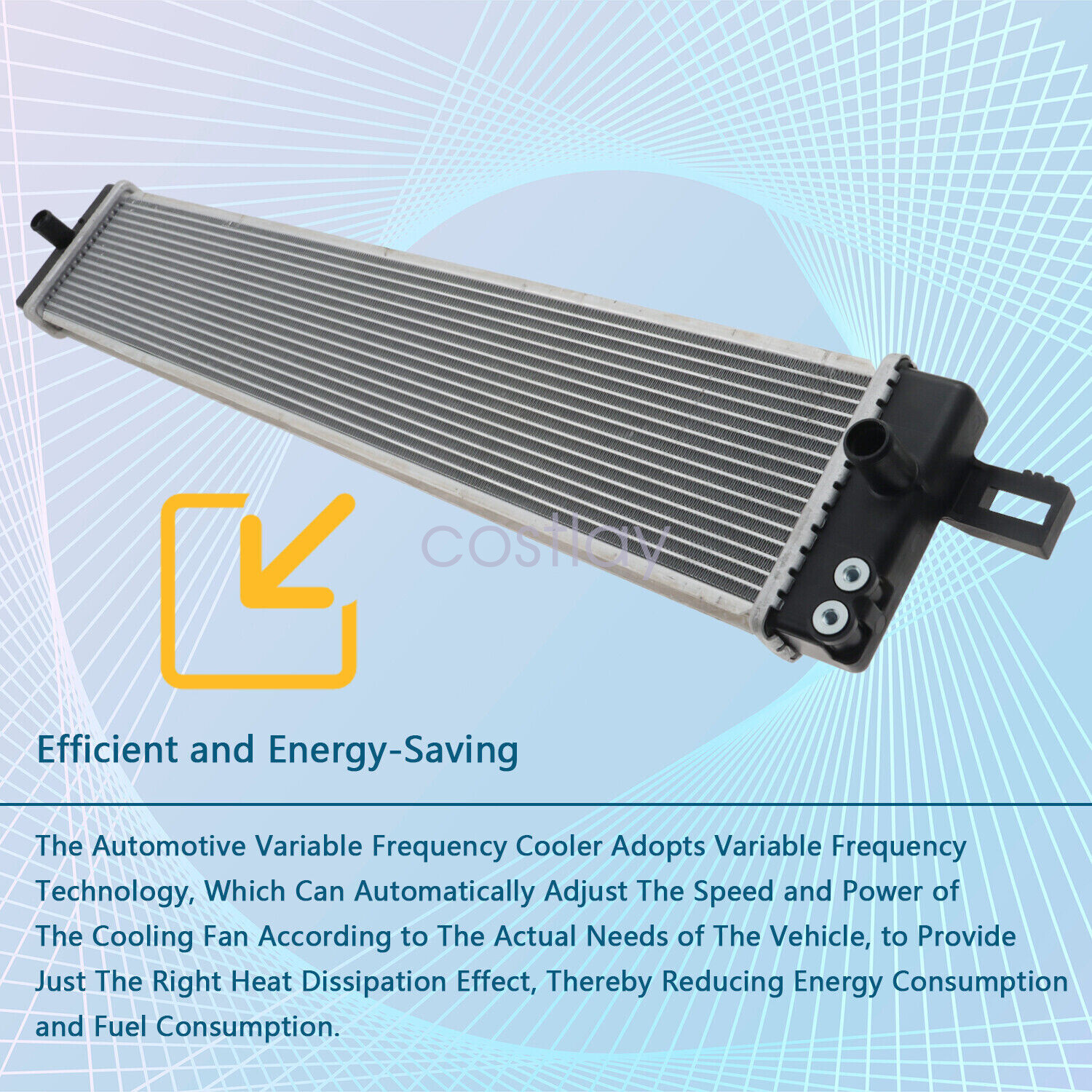 Inverter Cooler, Radiator Fit 19-21 Toyota RAV4 Hybrid Venza Hybrid ...