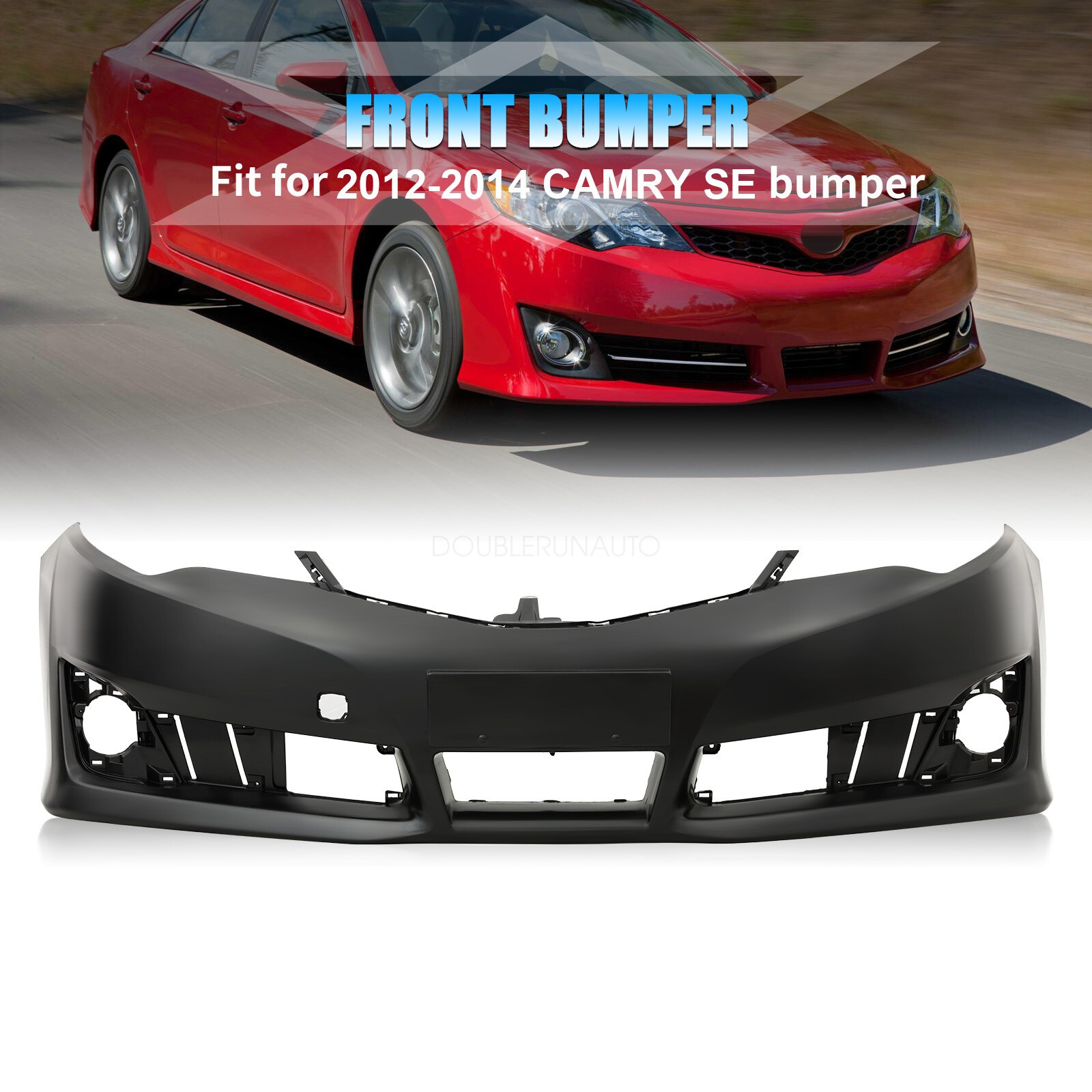 Front Bumper Cover For 2012 2013 2014 Toyota Camry SE / SE Sport | eBay