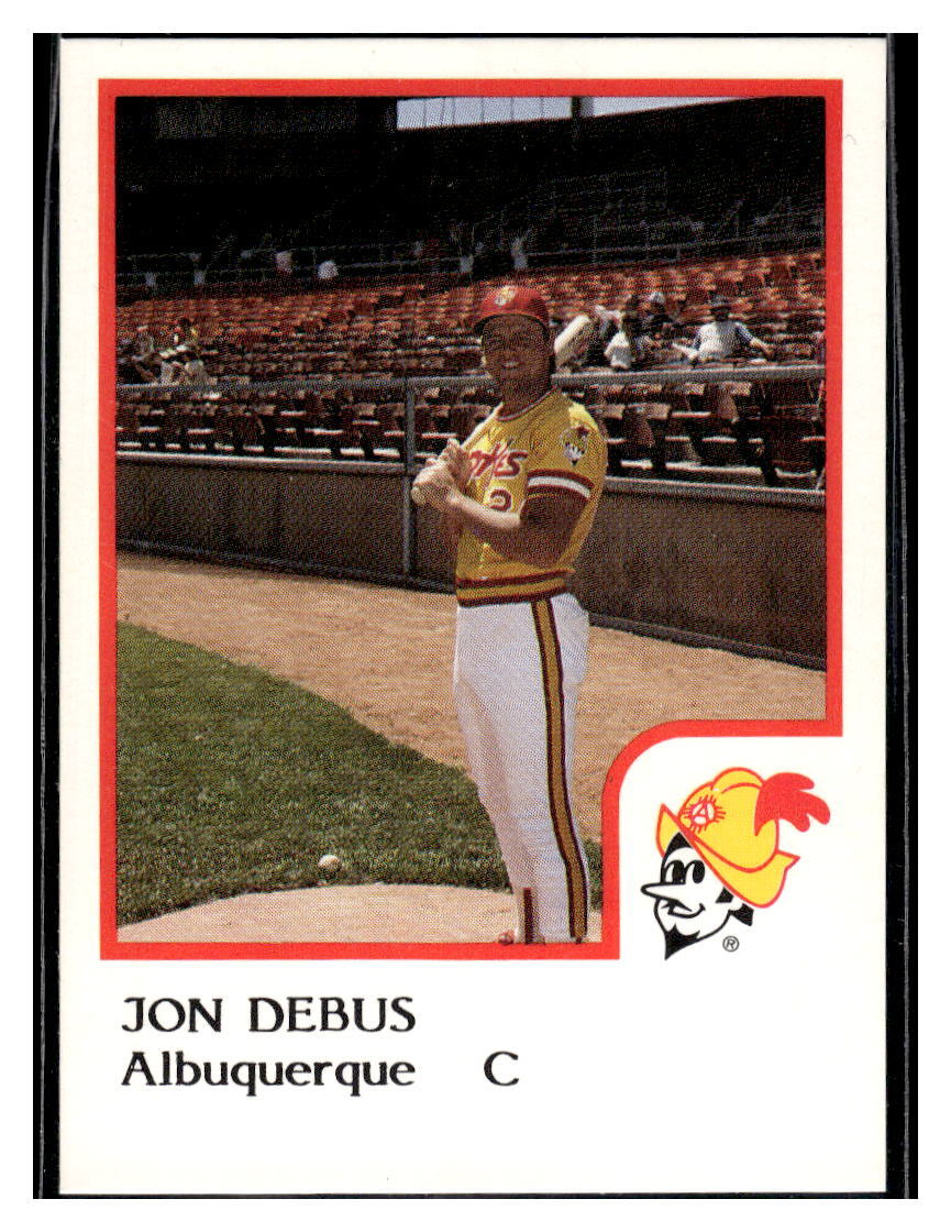 Jon Debus 1986 ProCards Albuquerque Dukes #5 Los Angeles Dodgers | eBay