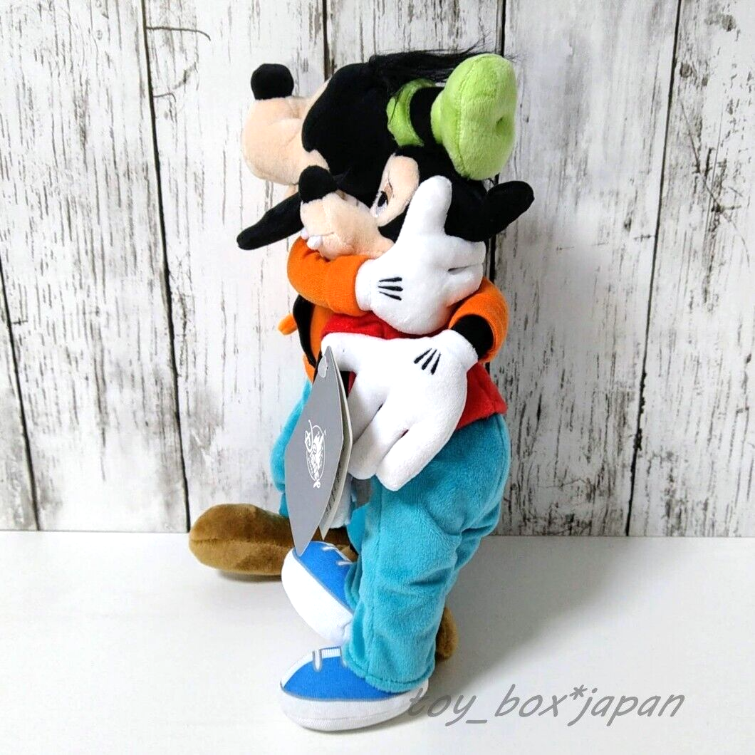 Goofy and Max Hug & Smile Plush Toy Stuffed Doll Japan Disney Store ...