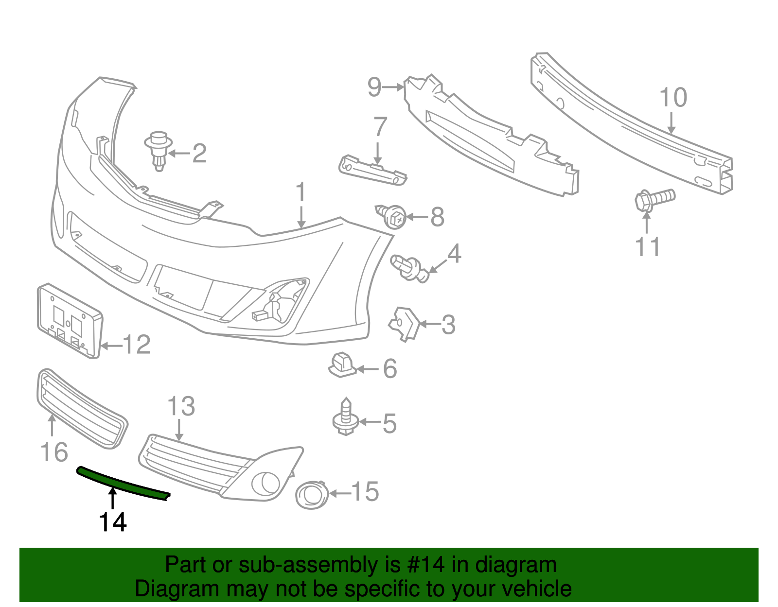 TOYOTA 5271206040 Genuine OEM Factory Original Molding Strip for sale ...