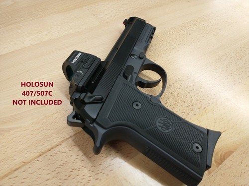 RMR HOLOSUN C RED DOT SIGHT MOUNT PLATE FOR BERETTA 92X RDO, MADE IN ...