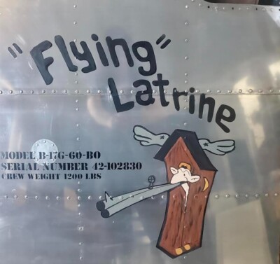 Hand-Painted Nose Art Panel on Riveted Aircraft Aluminum, WWII Aviation ...