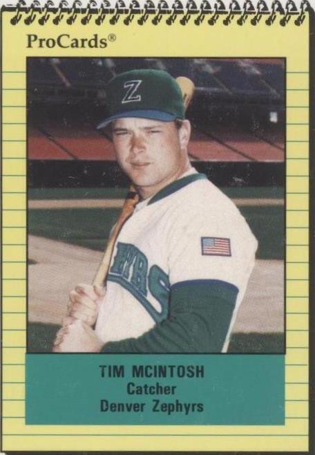 1991 ProCards Minor League - Tim McIntosh #126 for sale online | eBay