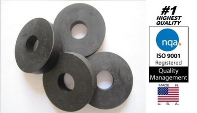 #1 Premium Rubber Multi-purpose Washer 1+1/2"OD x 1/2" ID x 5/16" Thick ...