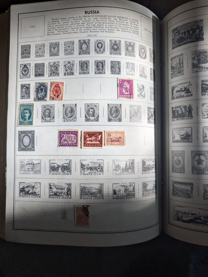 STATESMAN DELUXE STAMP ALBUM: 2000++ Rare And Vintage | eBay