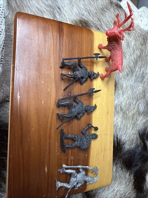 Plastic Toy, Figurines, Vintage Barbaric Soldiers lot of five | eBay