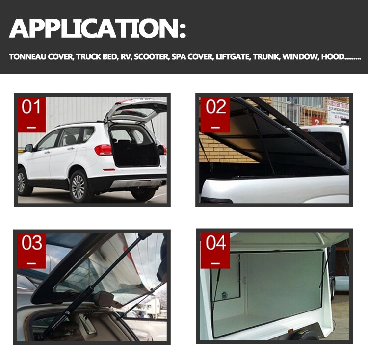 Undercover Trunk Bed Door Lid Gas Shocks Struts Lift Supports Universal ...