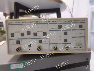 Stanford Research Systems SR560 Low noise Preamplifier | eBay