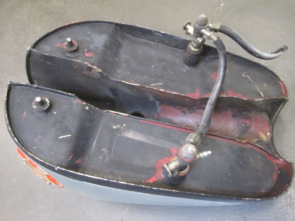 1964 BSA A65 1964 Lightning Rocket Original Gas Tank Fuel Tank | Black ...