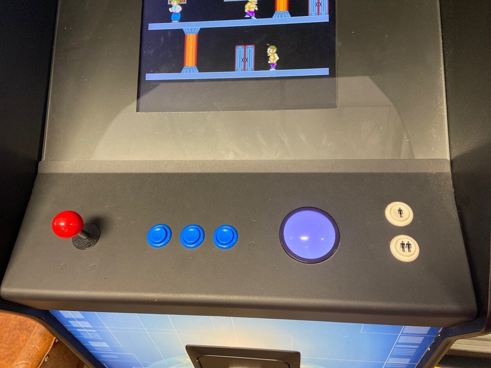 CLASSIC ARCADE Full-Sized Upright Arcade Game with 60 Classic Games ...