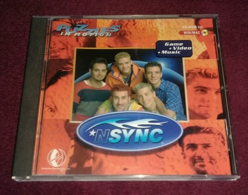 Puzzles in Motion: NSYNC (Windows/Mac, 1999) CD Rom 708828700002| eBay