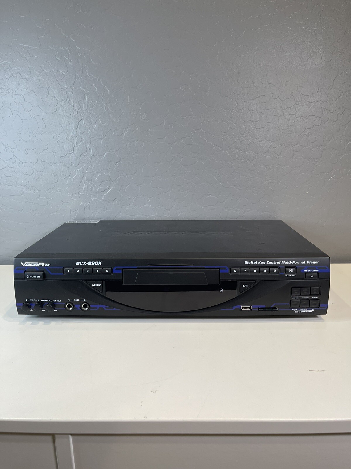 VocoPro DVX-880PRO Multi Format DVD/DIVX Karaoke Player - Working ...