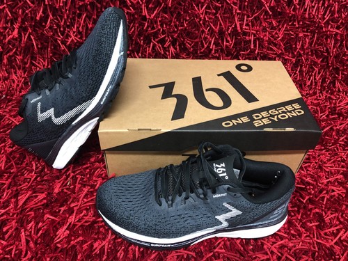 Man Shoes 361° Size Fr 45 Black New | eBay