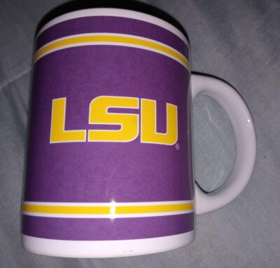 NCAA LSU Tigers Coffee Mug Cup Collegiate Boelter Brands (12 Oz / 3 3/4 ...