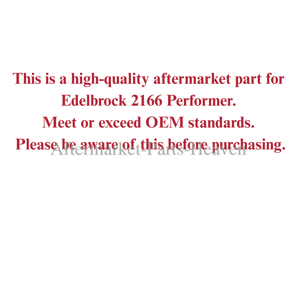 Intake Manifold for Ford 429-460 Edelbrock 2166 Performer 460 1968-1972 ...