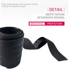 Accessories Rubber Sheet Car Rear Guard Bumper 4D Sticker Panel ...