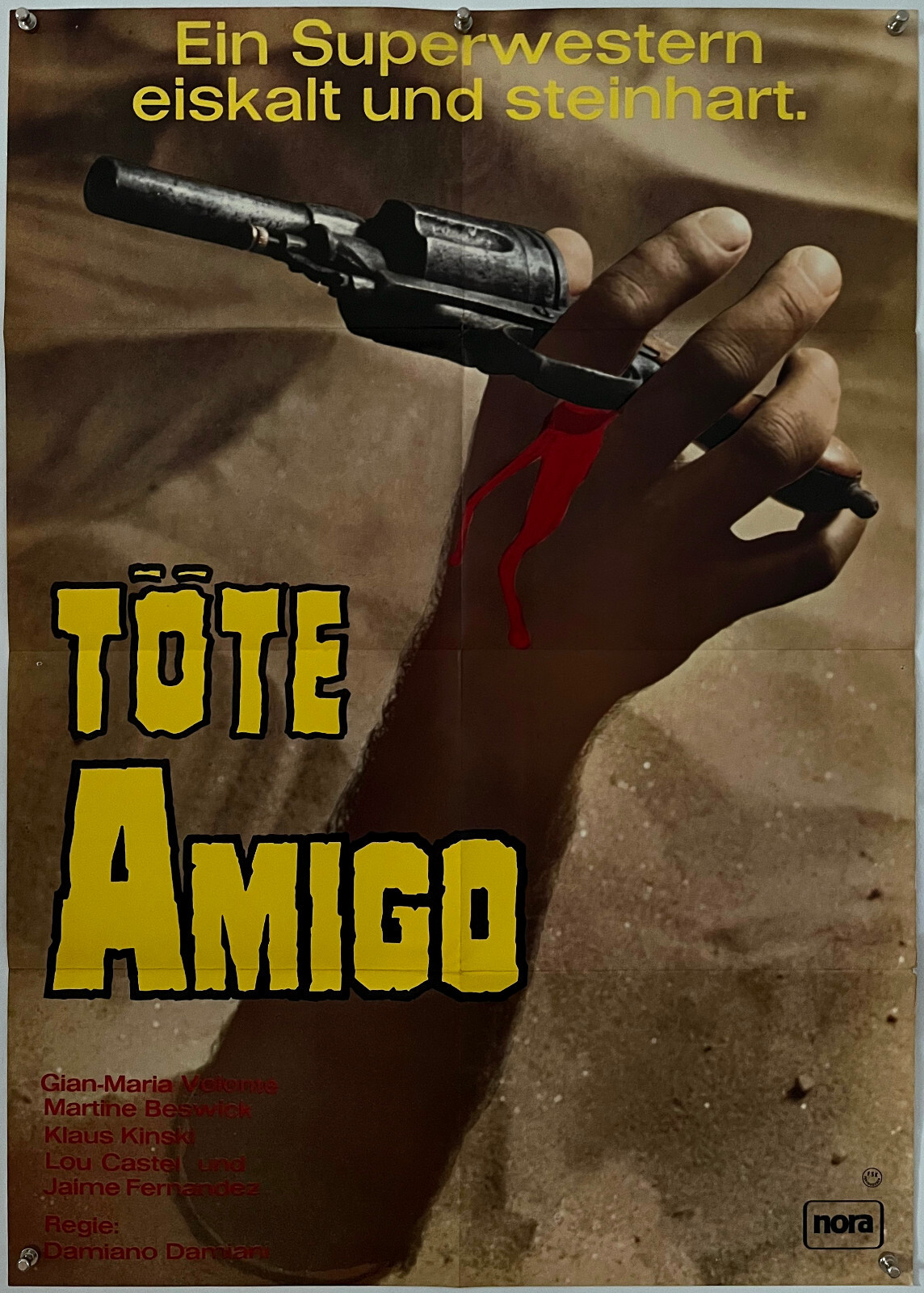 Spaghetti A BULLET FOR THE GENERAL original 1 sheet movie poster 1968 ...