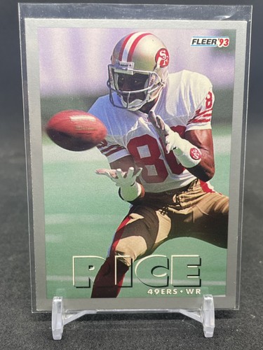 1993 Fleer Football Card Jerry Rice San Francisco 49ers #315 | eBay