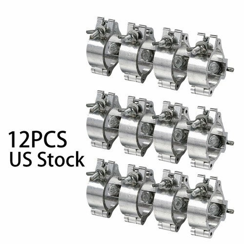 12PCS Stage Par Light Clamps Hook O Clamp 2'' Aluminum Truss Load ...