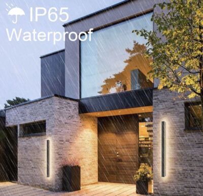 K-Bright QH-102 Dunkelgrau LED Beleuchtung Villa Edel Innen Außen ...