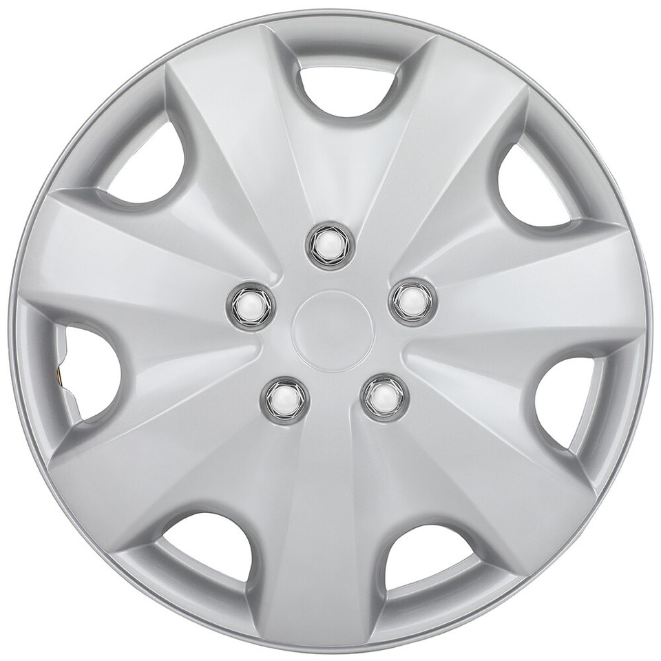 Set of 4 16" Wheel Covers Snap On Full Hub Caps 16 Inch For R16 Tires ...