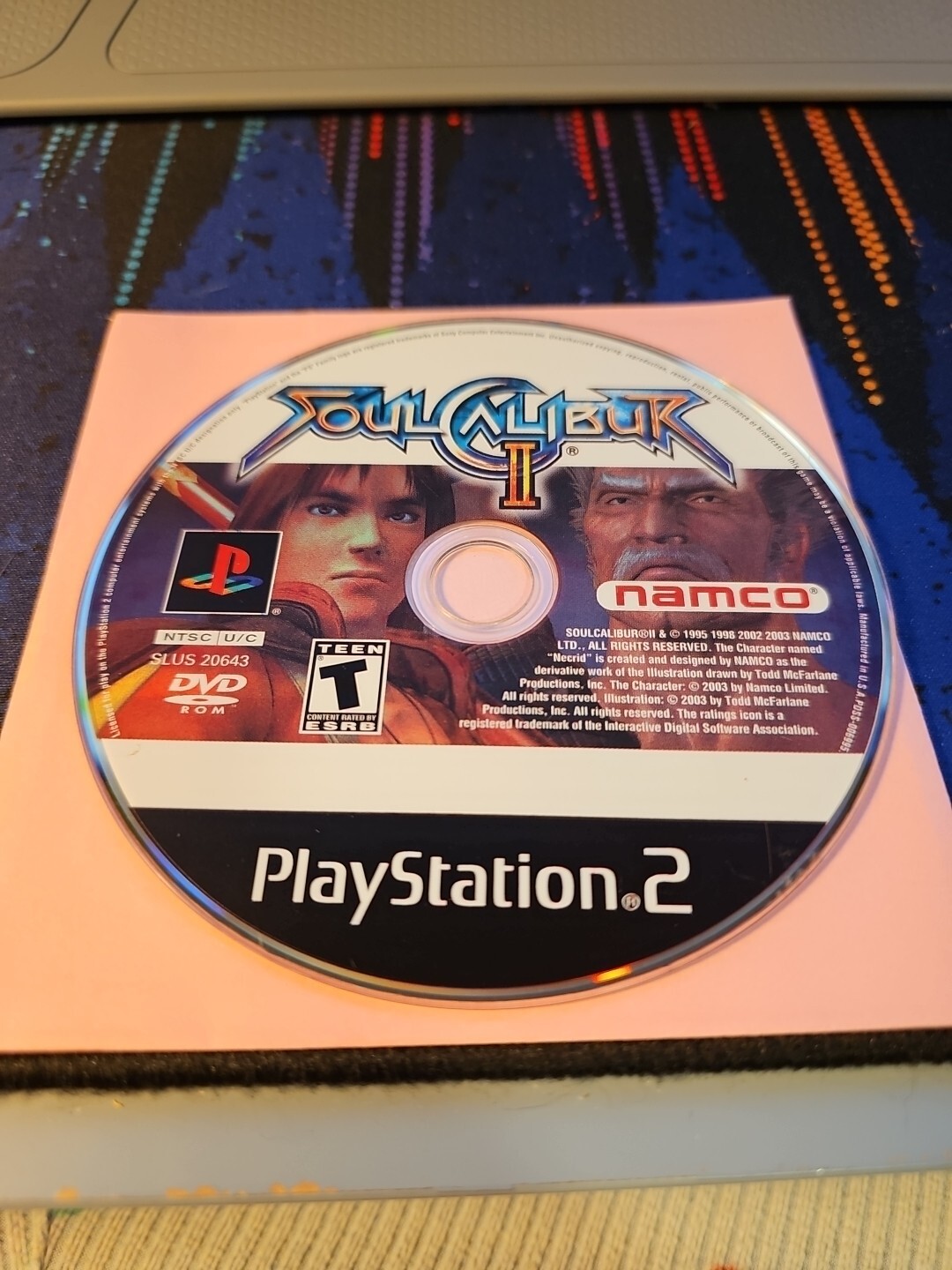 Soul Calibur 2 (Sony PlayStation 2 PS2) - Black Label - Tested Disc ...