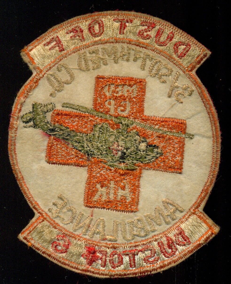 US Army 3rd Squadron 507th Medical Company Dustoff Air Ambulance Patch ...