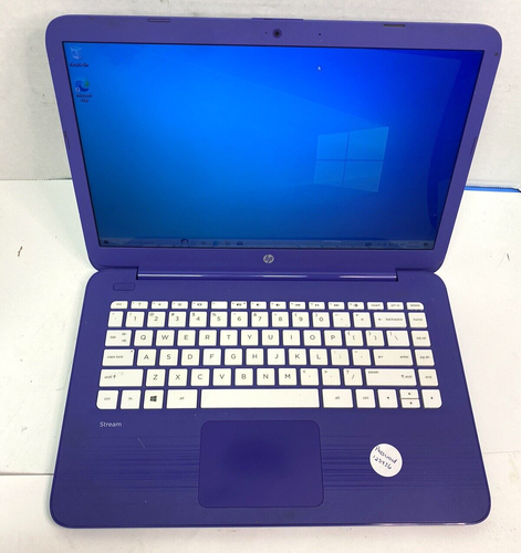 HP Stream 14-ax020wm Laptop Intel Celeron N3060 1.60GHz 4GB RAM 32GB ...