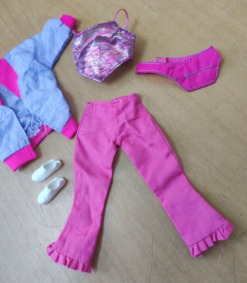 Vintage 1990s Barbie Doll fashion clothes / 5 Piece Outfit / Outfit ...
