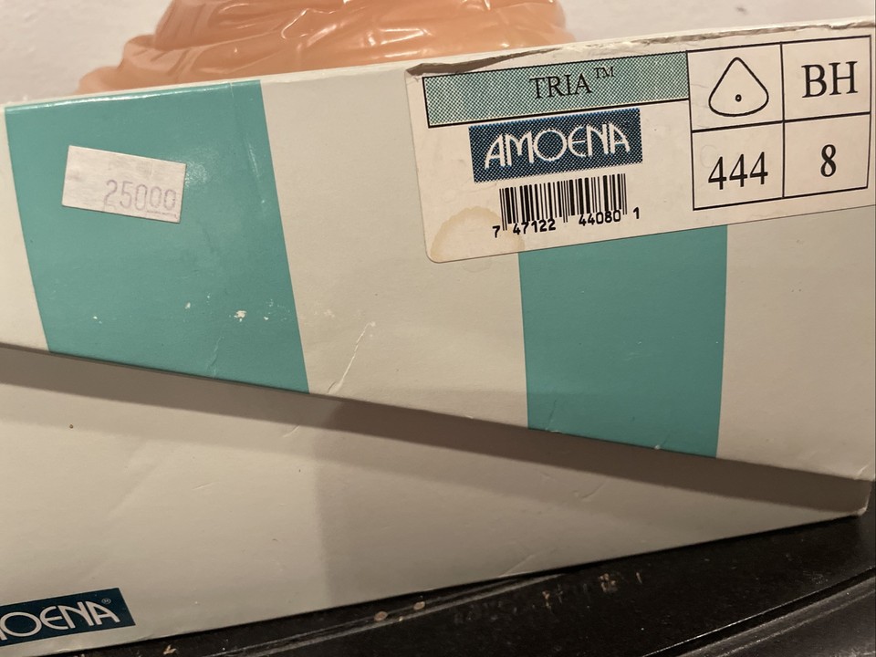 Amoena Tria Breast Form 444/BH 8 Mastectomy Prosthetic Form In Box | eBay