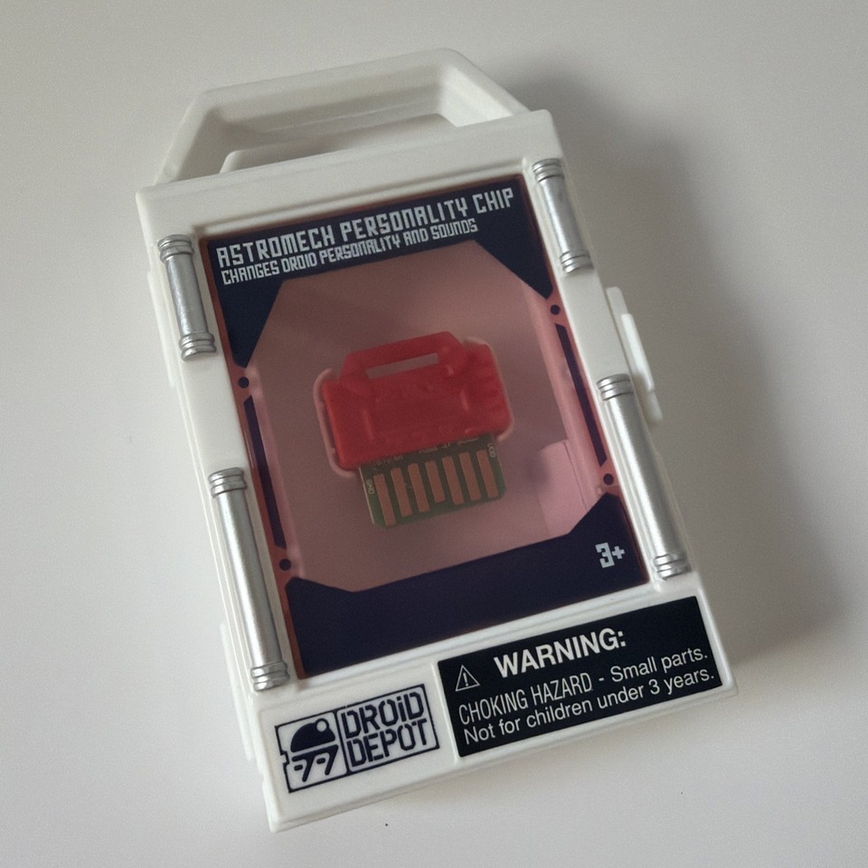 Droid Depot Personality Chip Red Resistance Disney Star Wars Galaxy's ...