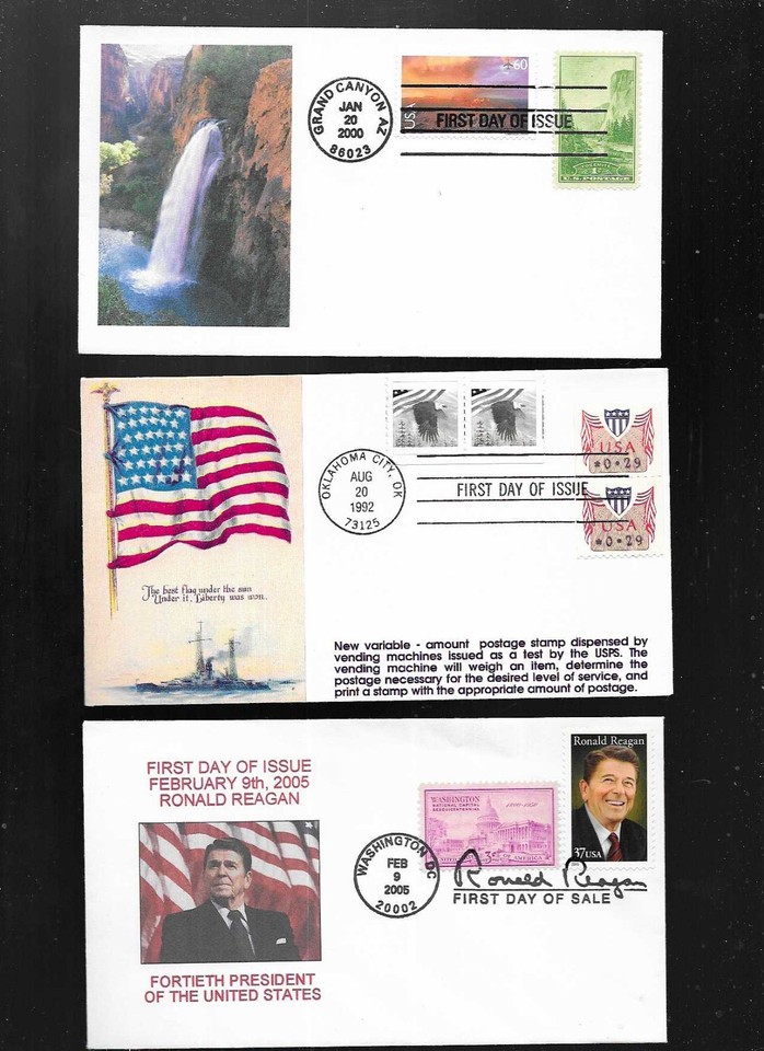 US FDC FIRST DAY COVERS COLLECTION WITH COMBO LOT OF 33 | eBay