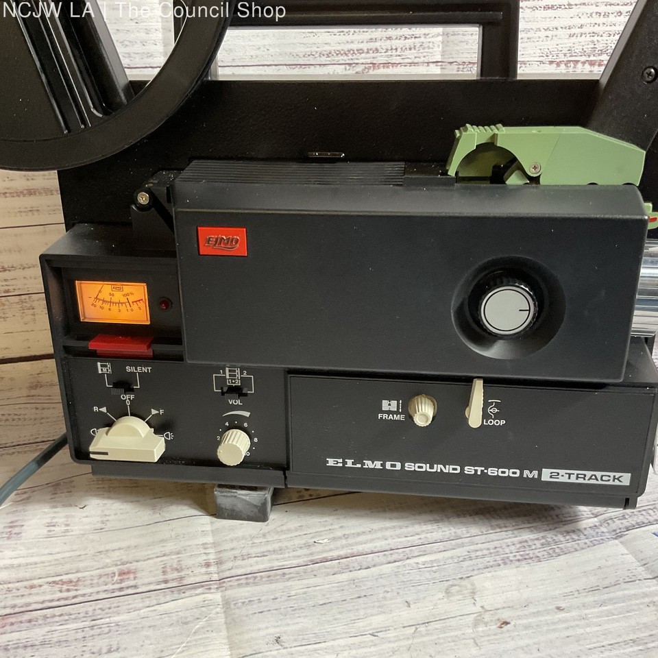 ELMO ST-600 Super 8 Sound Projector- NEEDS BULB | eBay