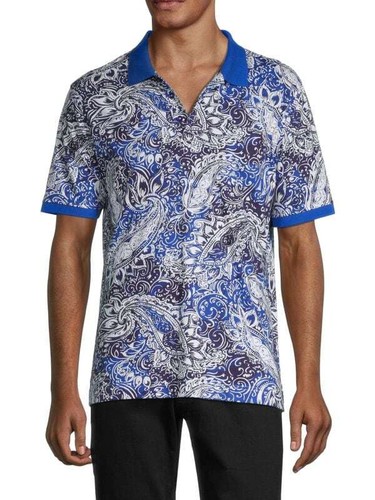 Robert Graham HULSE Paisley Polo XL Short Sleeve NWT $118 Classic Fit X ...
