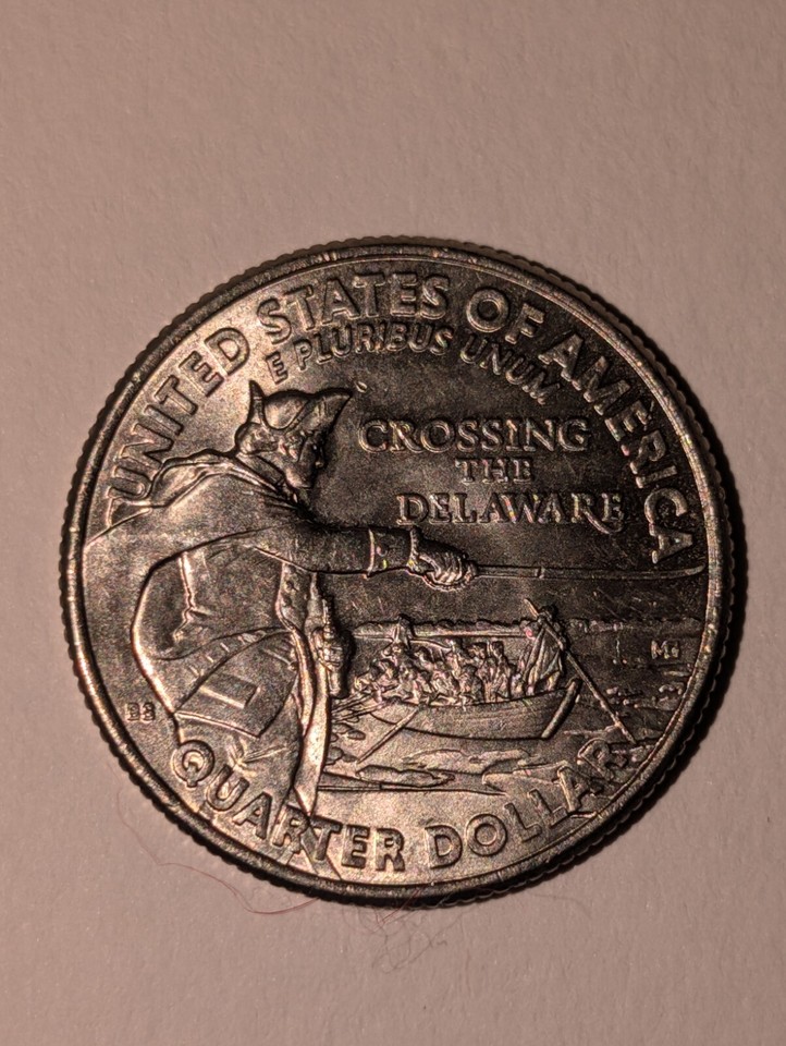 2 crossing the delaware quarter error | eBay