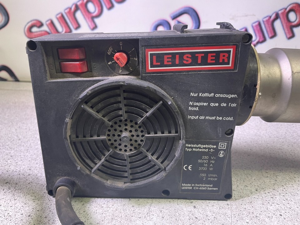 Leister Typ 9C1 220VAC 3700W Hot Air Blower | eBay