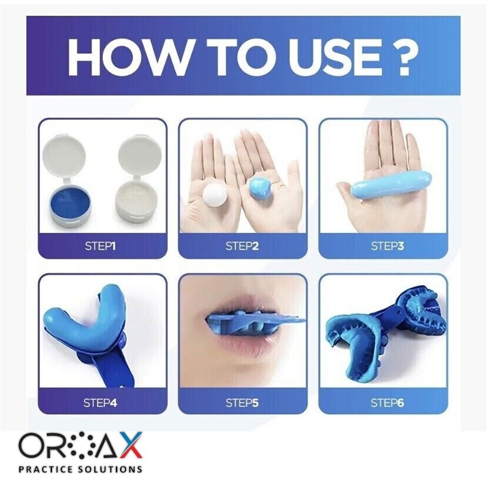 Dental Hydrophilic Firmer Mould Impression Putty Teeth Retainer Silicon ...