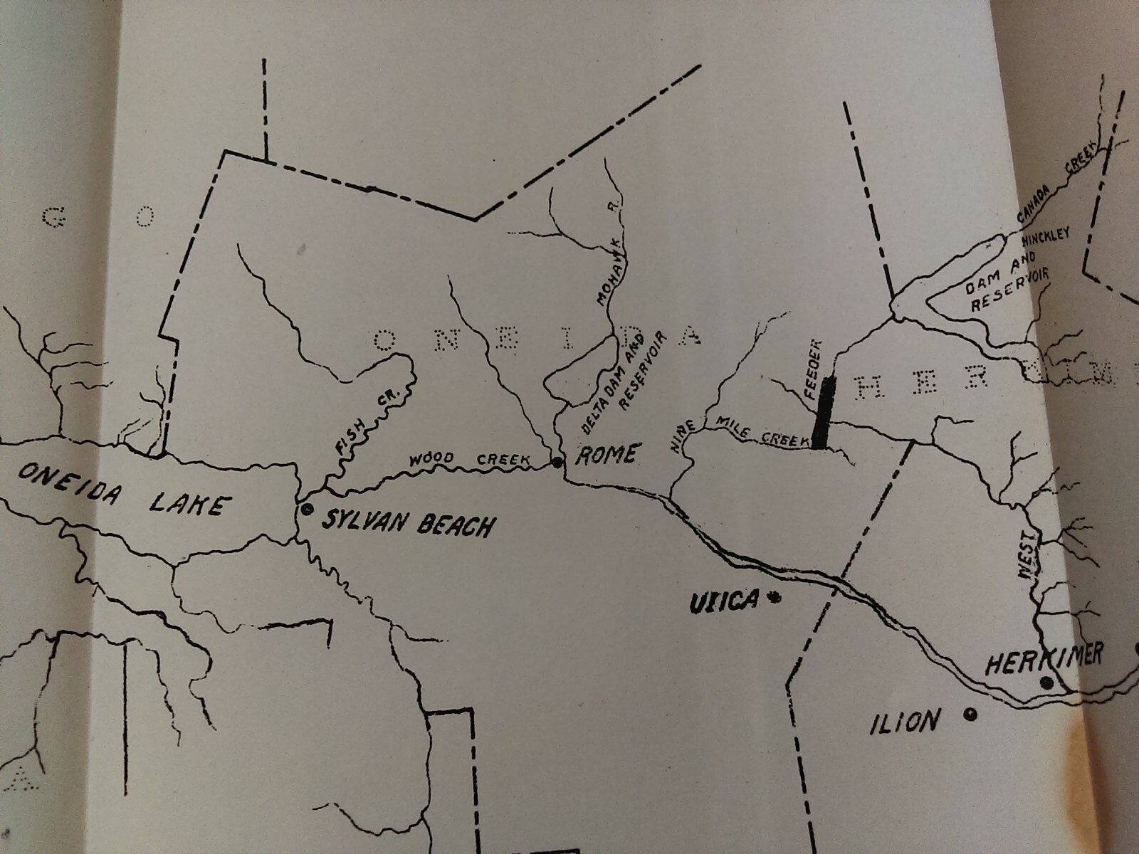 Mohawk River Map