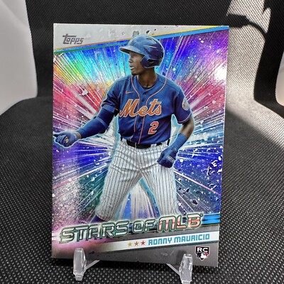2024 Topps Series 1 Ronny Mauricio Stars Of MLB Refractor RC #SLMB-11 ...