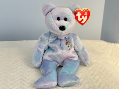 TY Beanie Babies Issy Isadore Sharp Four Seasons Bear 7" Plush Toy NEW ...