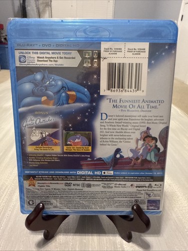 Aladdin (Blu-ray/DVD, 2015, 2-Disc Set, Diamond Edition) for sale ...