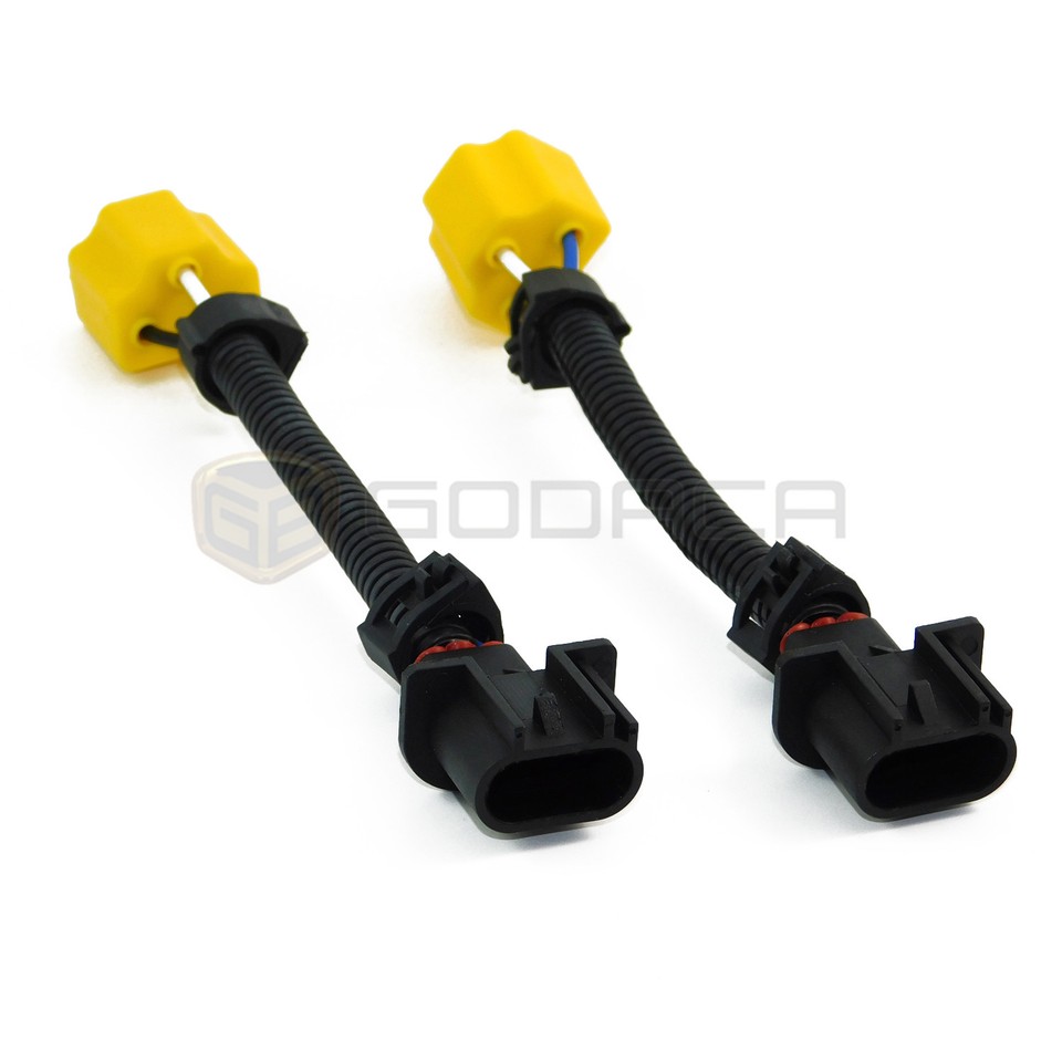 2x H13 9008 to H4 9003 Pigtail Headlight Conversion Harness for gm ...