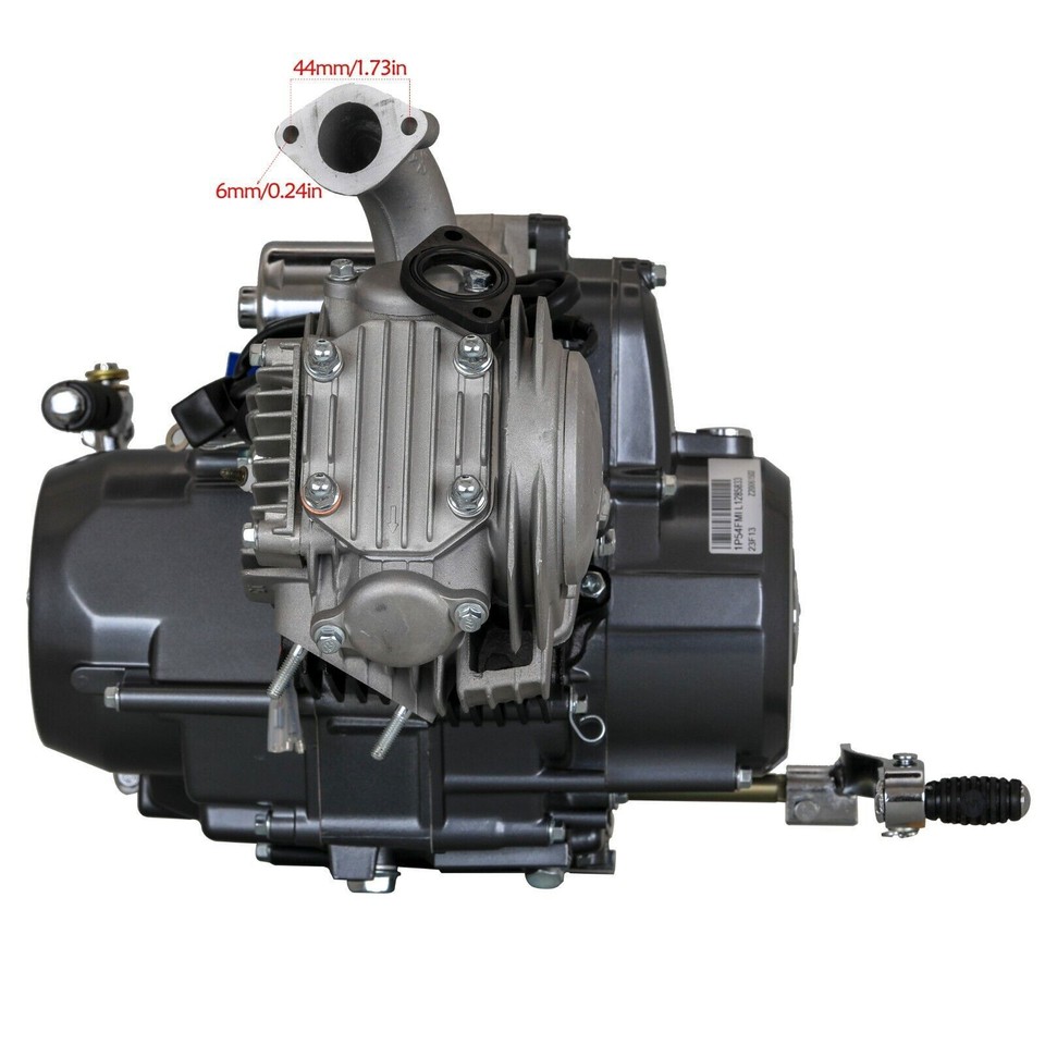 Lifan 125cc Semi Auto Engine Motor Kick Start 4-Speeds for Pit Dirt ...