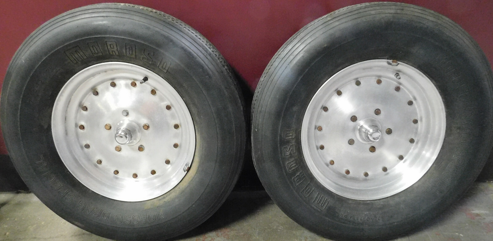 Rare Cragar Super Trick Wheels, 15"x 3 1/2" Spindle Mount, W/Moroso's ...